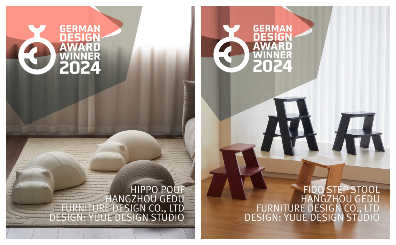 Two Innovative Items Winning German Design Award 2024
