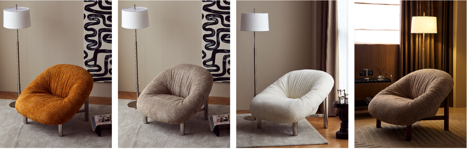 Nestle Lounge Chair: Design Evolution